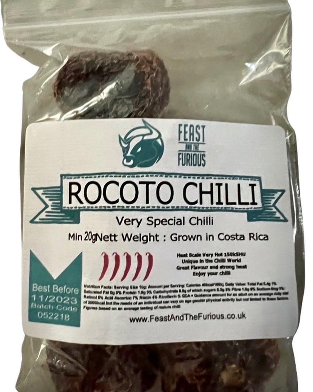 Rocoto Chilli - Smoked Food Specialist